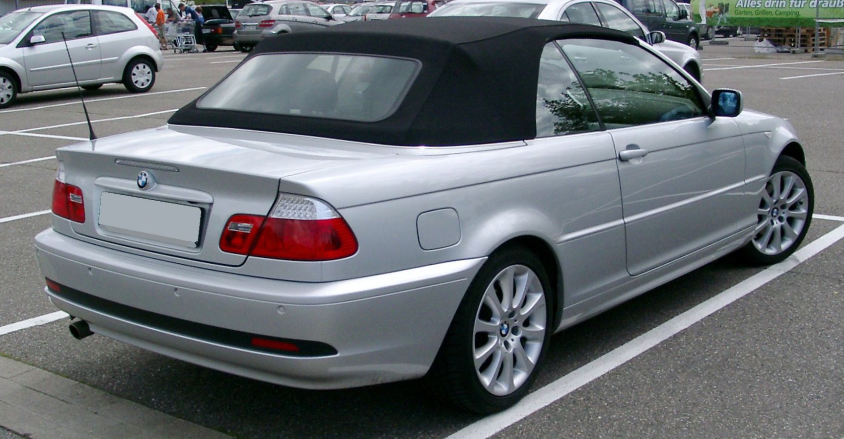 BMW 3 Series Convertible (E46, facelift 2001) 320 Cd (150 Hp)